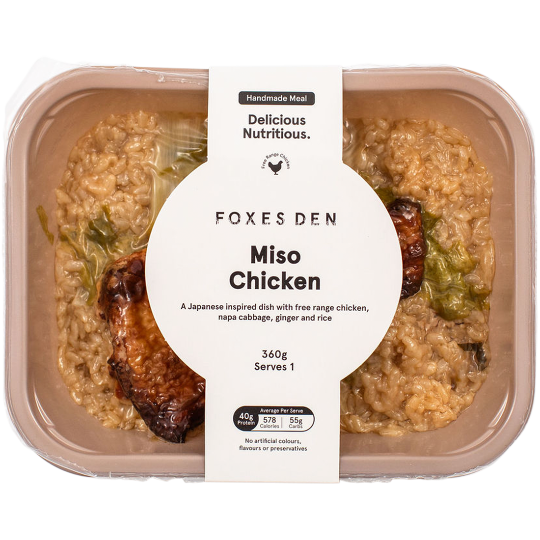 Miso Chicken with Napa Cabbage | Foxes Den Salads, Soups & Meals ...